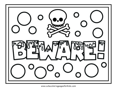 18 Cute Halloween Coloring Pages (Free Printable PDFs) - Cute Coloring ...