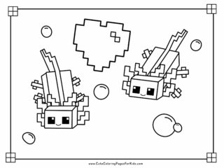 Minecraft Coloring Pages - Cute Coloring Pages For Kids