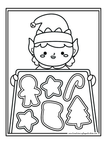 Christmas Coloring Pages: 25 Cute, Free Printable Downloads - Cute ...