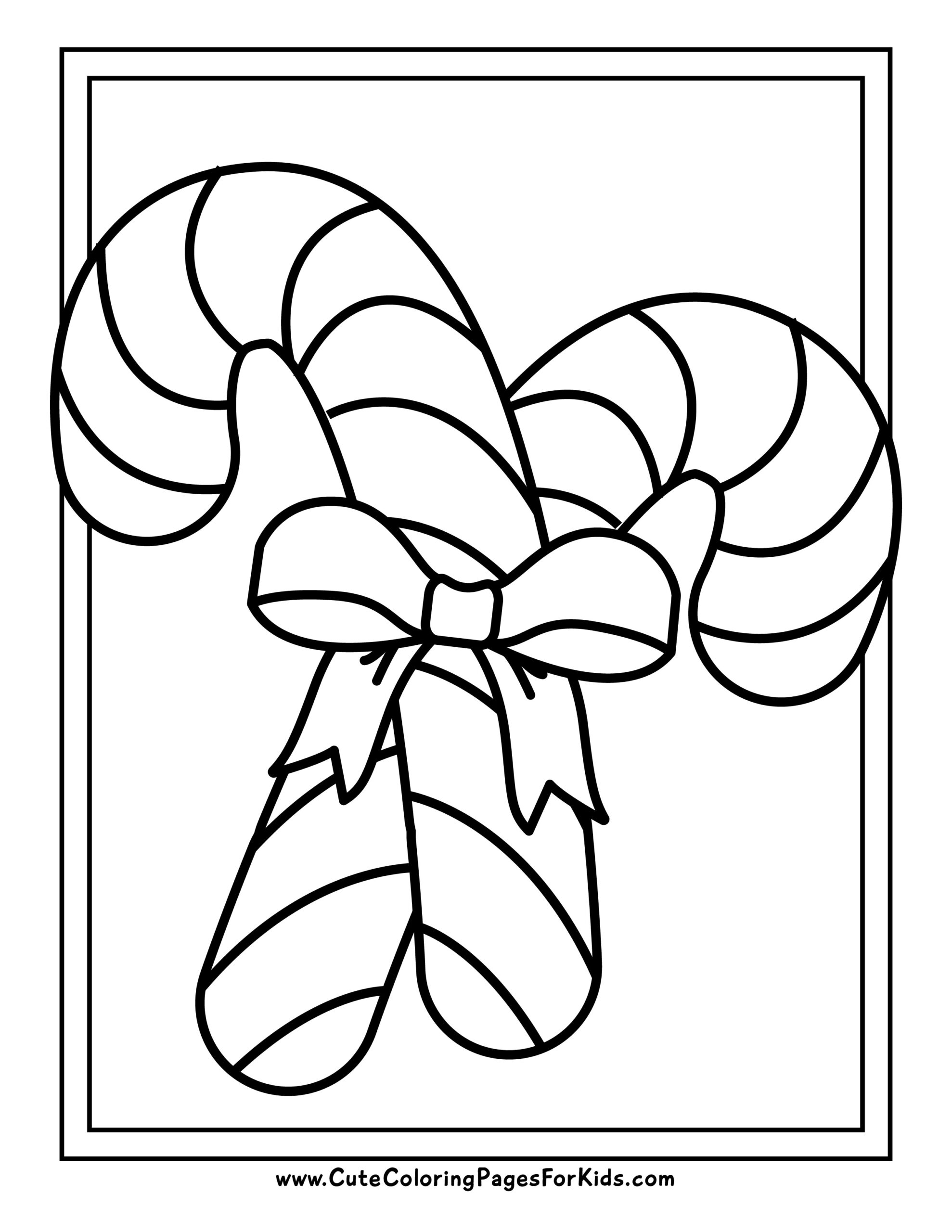 Christmas Coloring Pages: 25 Cute, Free Printable Downloads - Cute ...