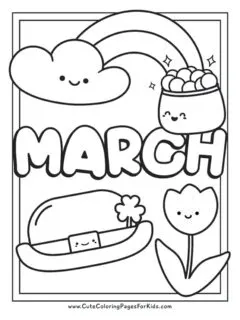 St. Patrick's Day Coloring Pages: 7 Free Printable PDFs - Cute Coloring ...