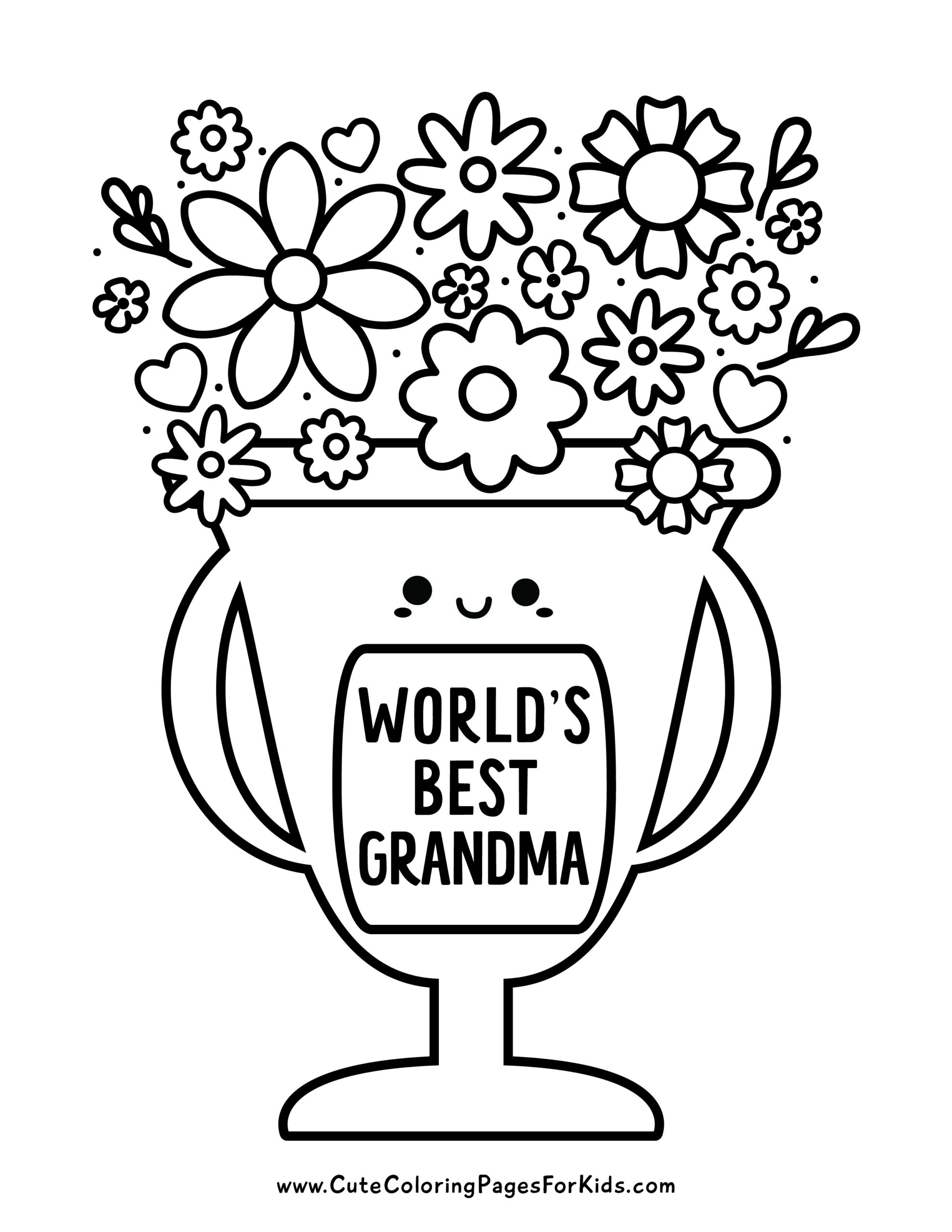 Mother's Day Coloring Pages (19 Free Printables) - Cute Coloring Pages ...