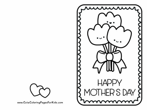 Mother's Day Coloring Pages (19 Free Printables) - Cute Coloring Pages ...