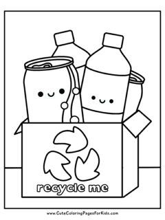 Earth Day Coloring Pages (Free Printable PDFs) - Cute Coloring Pages ...