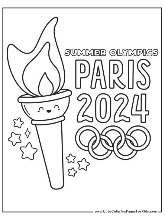 2024 Summer Olympics Coloring Pages 6 Free Printable PDFs Cute 2024 Summer Olympics Coloring Pages 6 Free Printable PDFs Cute