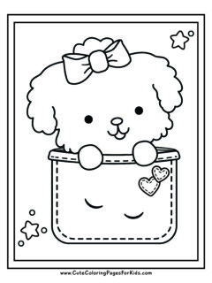 8 Puppy Dog Coloring Pages (Free PDF Printables) - Cute Coloring Pages ...