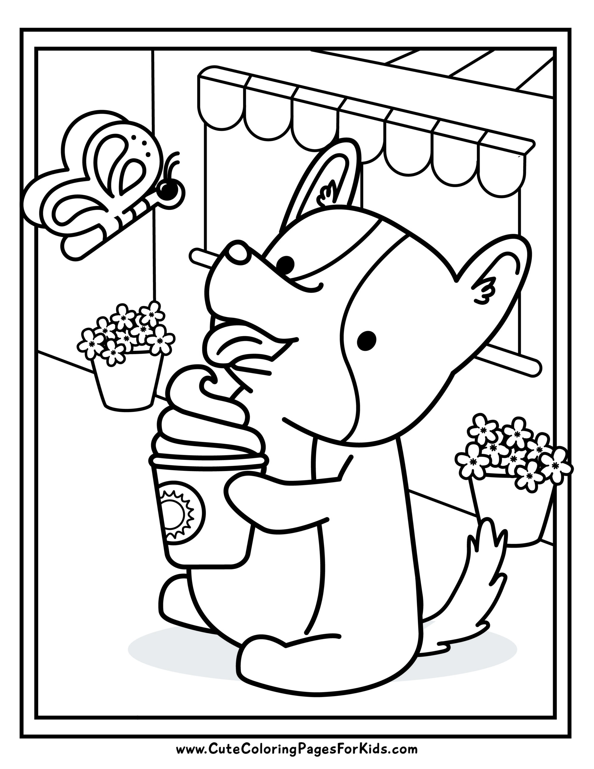 8 Puppy Dog Coloring Pages (Free PDF Printables) - Cute Coloring Pages ...