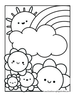 17 Rainbow Coloring Pages (Free Printable PDFs) - Cute Coloring Pages ...
