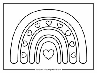 17 Rainbow Coloring Pages (Free Printable PDFs) - Cute Coloring Pages ...