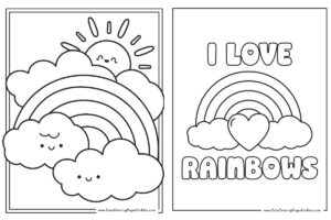 17 Rainbow Coloring Pages (Free Printable PDFs) - Cute Coloring Pages ...