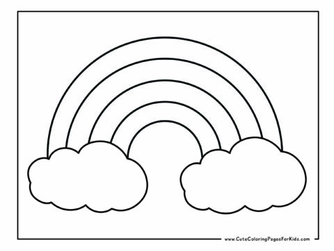 17 Rainbow Coloring Pages (Free Printable PDFs) - Cute Coloring Pages ...