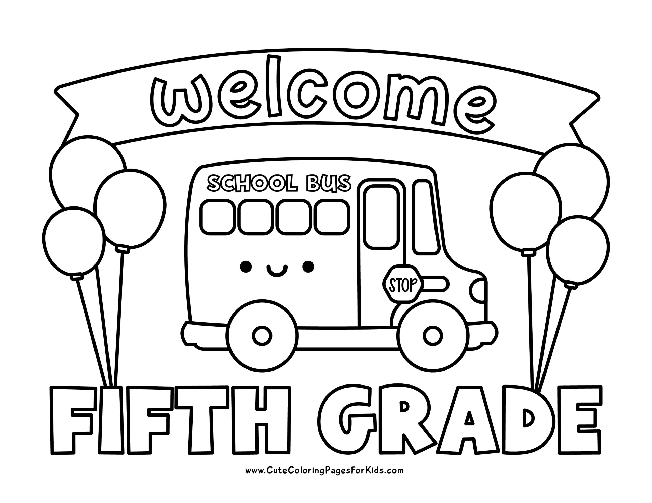 25 Back to School Coloring Pages (Free Printables) - Cute Coloring ...