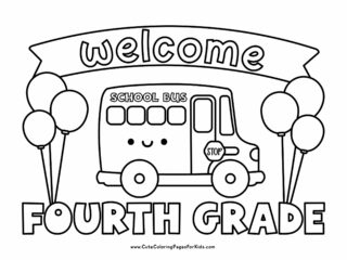 25 Back to School Coloring Pages (Free Printables) - Cute Coloring ...