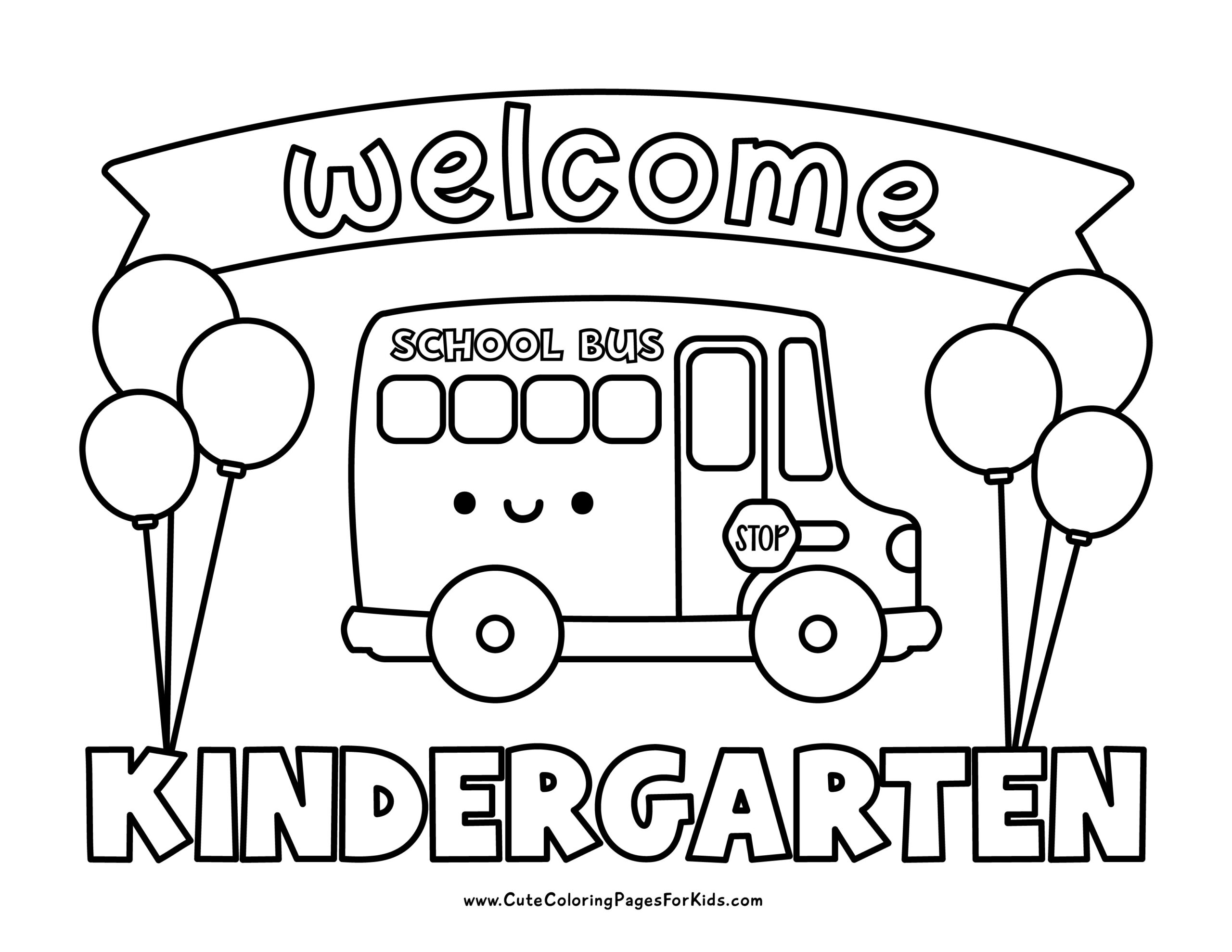 25 Back to School Coloring Pages (Free Printables) - Cute Coloring ...