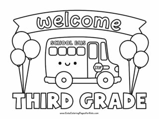 25 Back to School Coloring Pages (Free Printables) - Cute Coloring ...