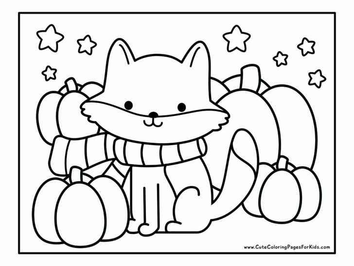 19 Pumpkin Coloring Pages (Free Printables) - Cute Coloring Pages For Kids