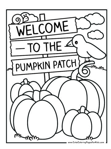 19 Pumpkin Coloring Pages (Free Printables) - Cute Coloring Pages For Kids