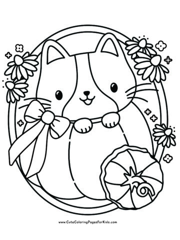 19 Pumpkin Coloring Pages (Free Printables) - Cute Coloring Pages For Kids