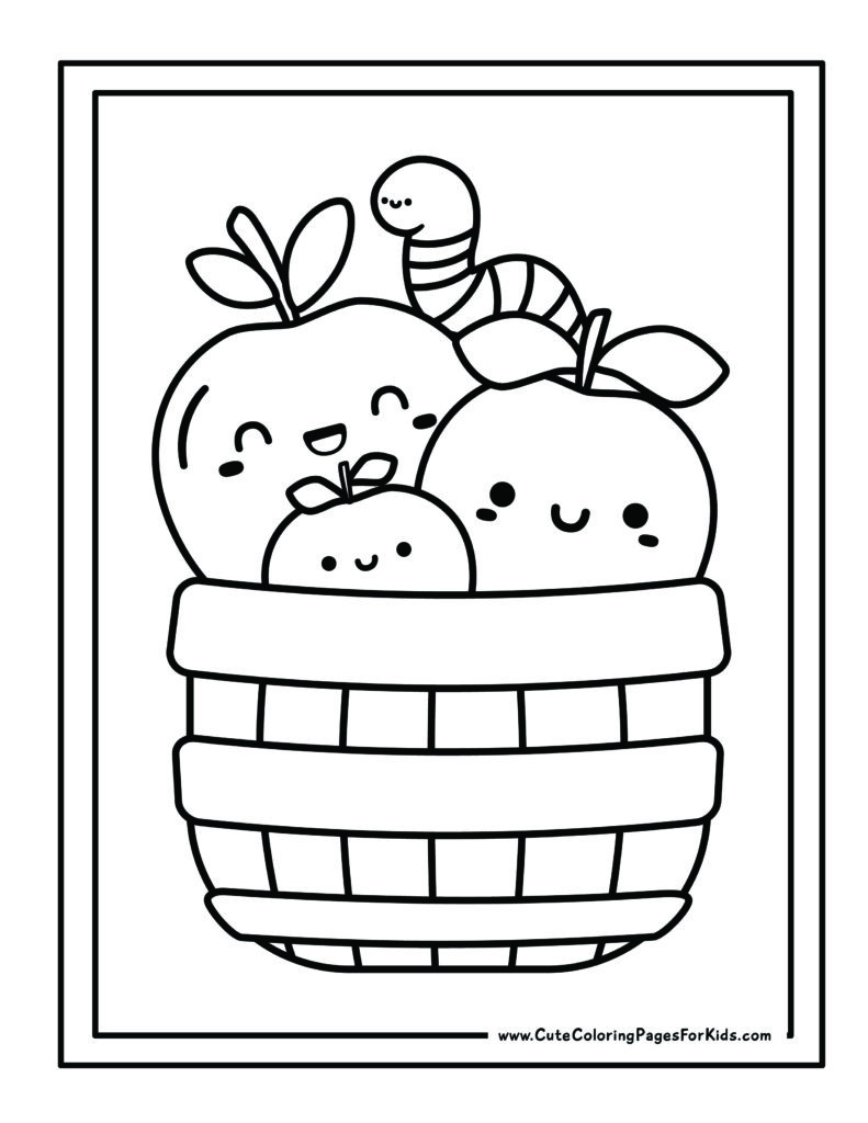 Free Printable Coloring Pages for Kids – Cute & Easy Designs - Cute ...