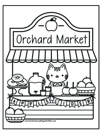 Apple Coloring Pages (Free Printables) - Cute Coloring Pages For Kids