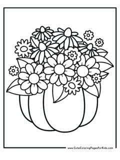 19 Pumpkin Coloring Pages (Free Printables) - Cute Coloring Pages For Kids