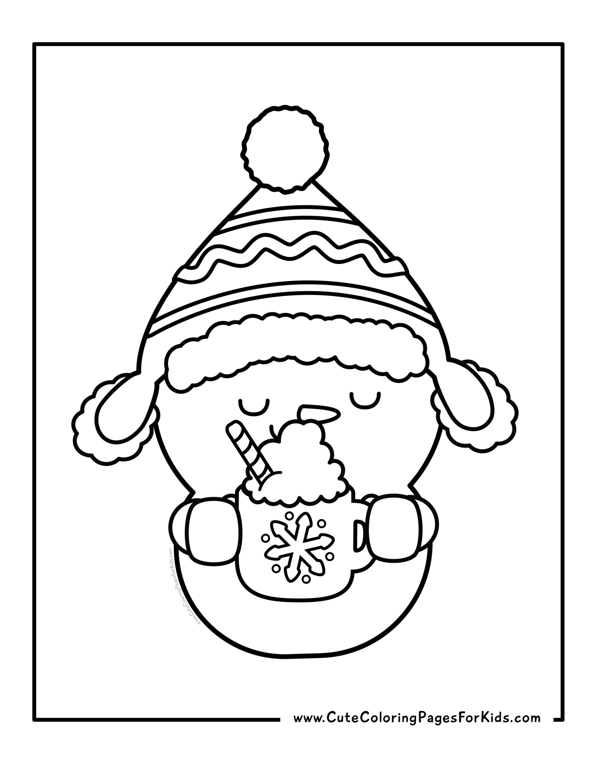 Snowman Coloring Pages (Free Printable PDFs) - Cute Coloring Pages For Kids