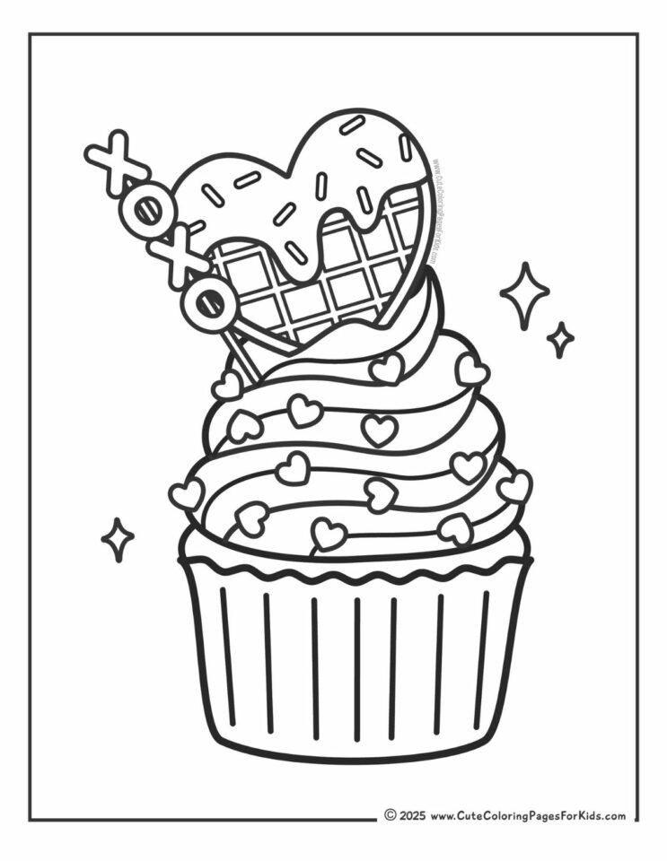 Valentine's Day Coloring Pages: Free Printable PDFs - Cute Coloring ...