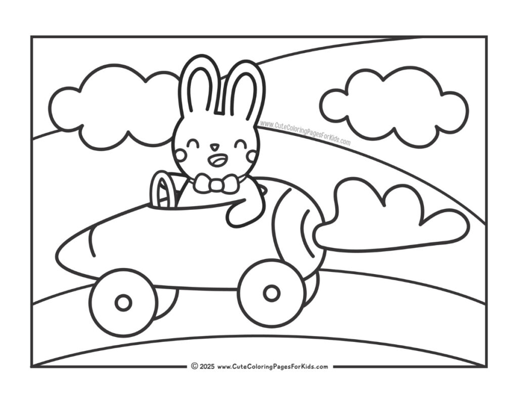 Bunny Coloring Pages (Free Printable PDFs) - Cute Coloring Pages For Kids