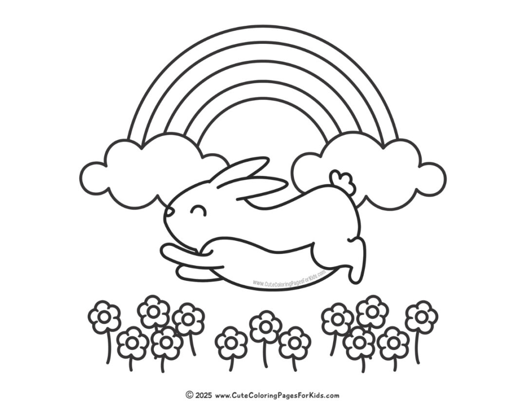 Bunny Coloring Pages (Free Printable PDFs) - Cute Coloring Pages For Kids