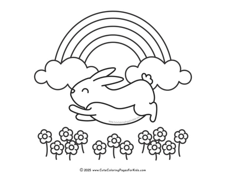 Bunny Coloring Pages (Free Printable PDFs) - Cute Coloring Pages For Kids