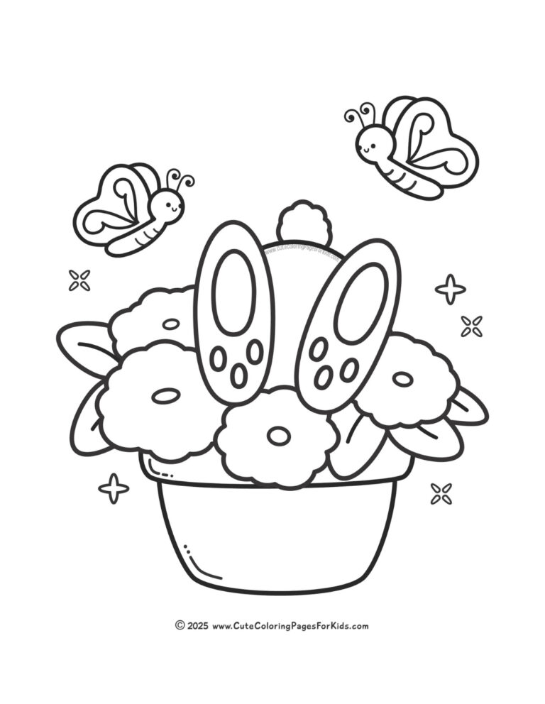 Bunny Coloring Pages (Free Printable PDFs) - Cute Coloring Pages For Kids