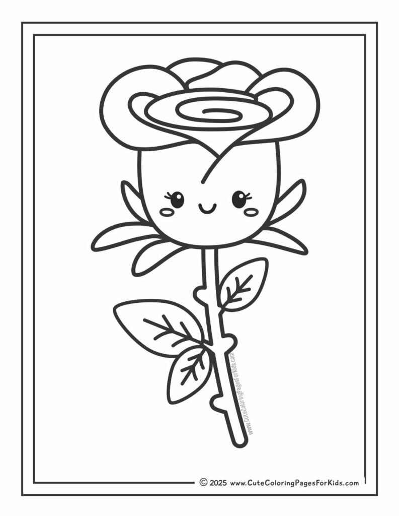 Flower Coloring Pages (Free Printable PDFs) - Cute Coloring Pages For Kids
