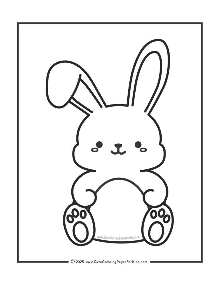 Bunny Coloring Pages (Free Printable PDFs) - Cute Coloring Pages For Kids