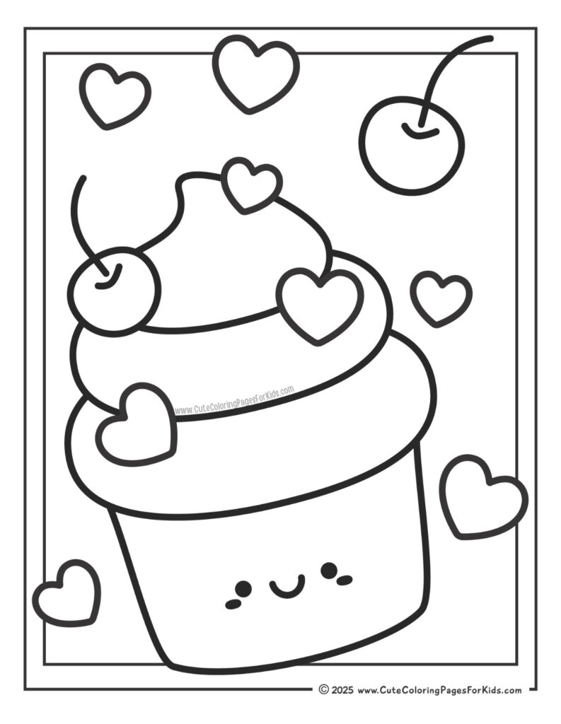 Valentine's Day Coloring Pages: Free Printable PDFs - Cute Coloring ...