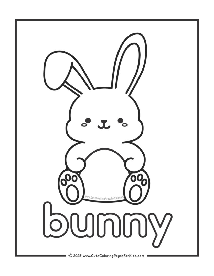 Bunny Coloring Pages (Free Printable PDFs) - Cute Coloring Pages For Kids