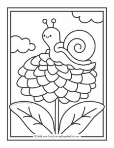 Flower Coloring Pages (Free Printable PDFs) - Cute Coloring Pages For Kids
