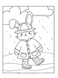 Cute Coloring Pages For Kids - Free Printable Coloring Sheets for Kids