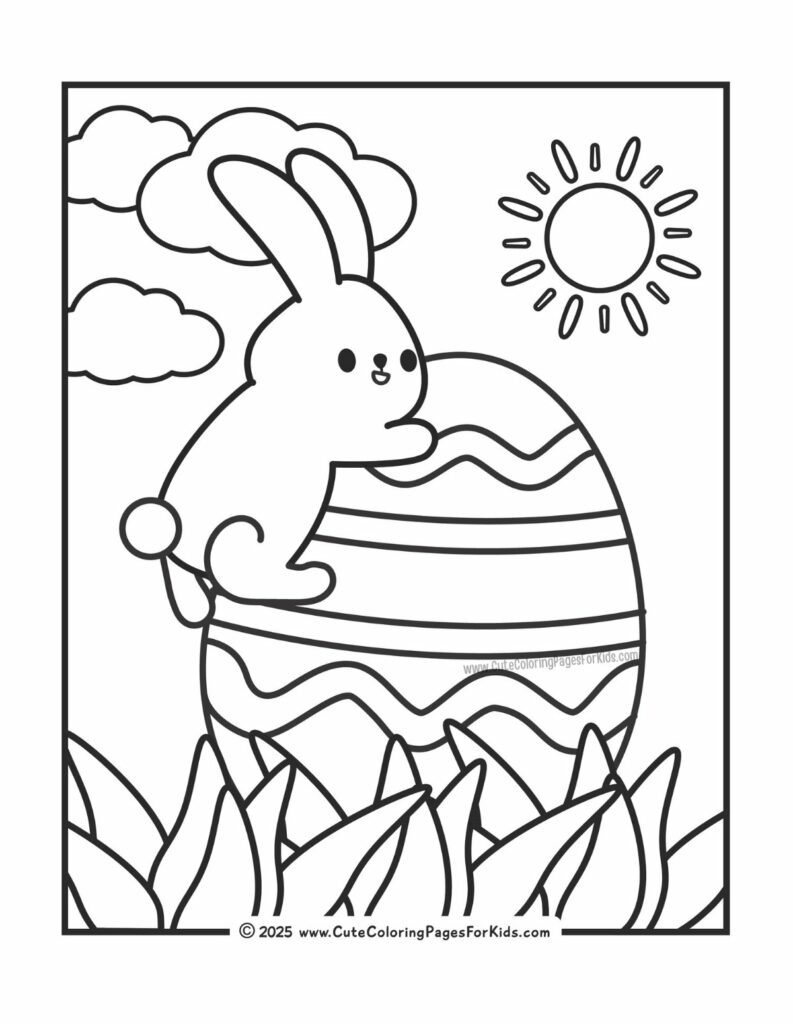 Easter Coloring Pages (Free Printable PDFs) - Cute Coloring Pages For Kids
