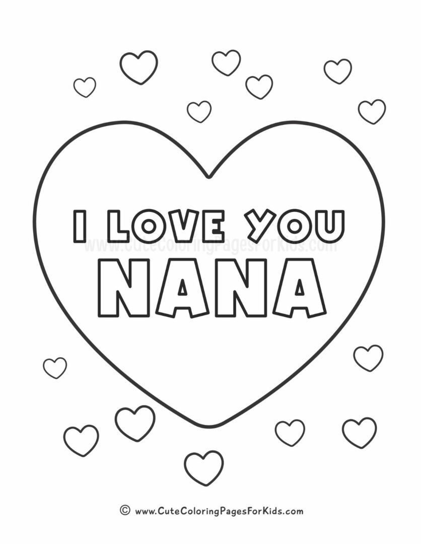 Mother's Day Coloring Pages (19 Free Printables) - Cute Coloring Pages ...