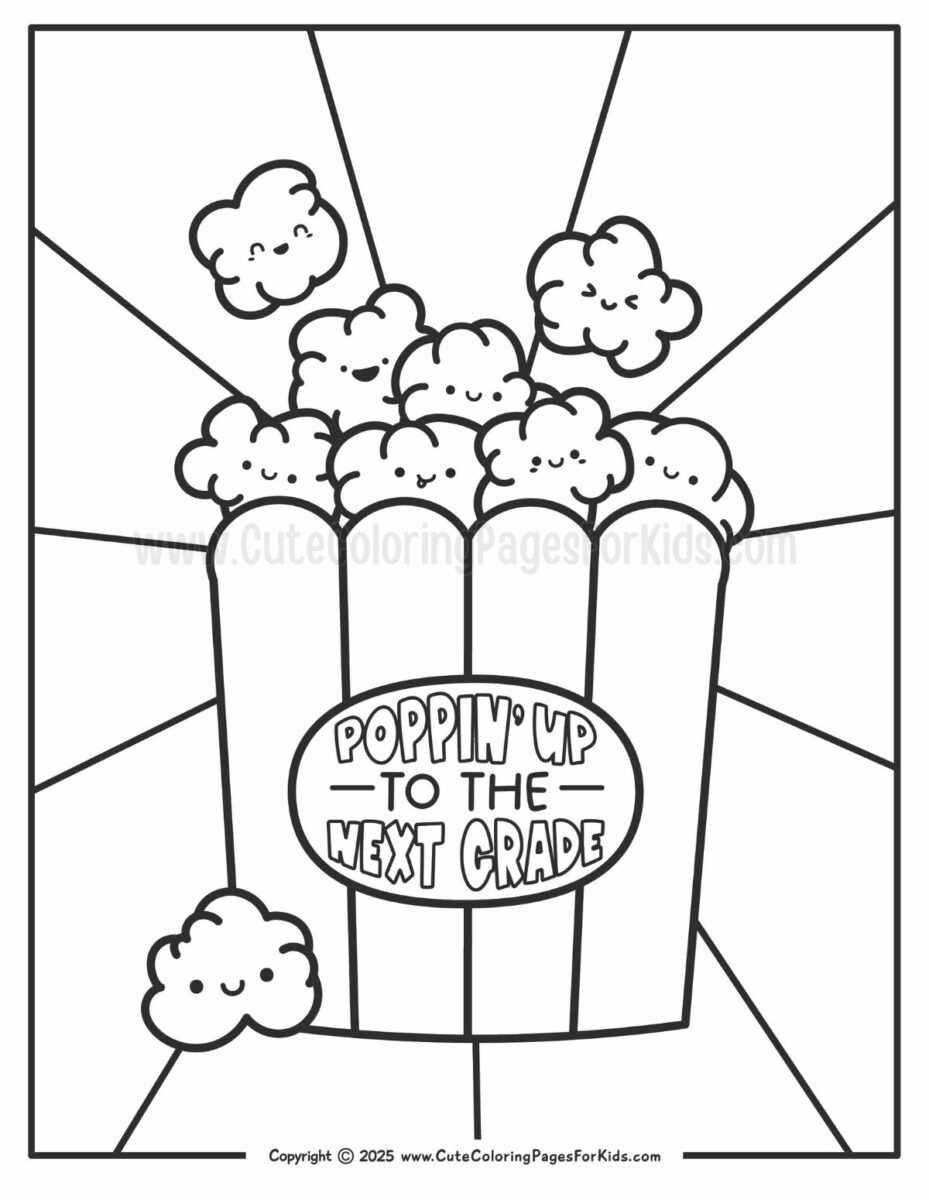 Last Day of School Coloring Pages (Free Printable PDFs) - Cute Coloring ...