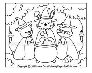 Witch Coloring Pages (Free PDF Printables) - Cute Coloring Pages For Kids