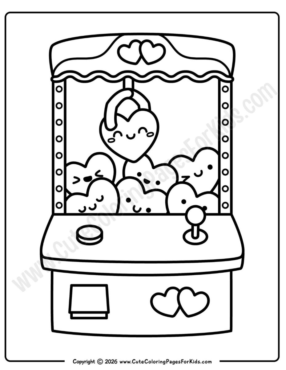 Valentine's Day Coloring Pages: Free Printable PDFs - Cute Coloring ...